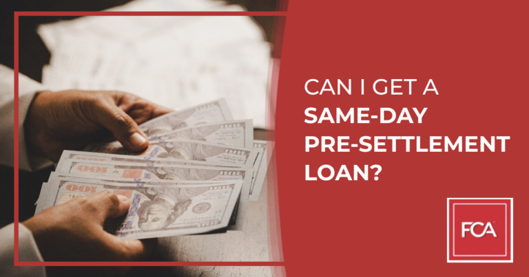Obtaining Same-Day Pre-Settlement Loans