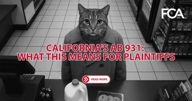 California's AB 931:What This Means for Plaintiffs | Fund Capital America